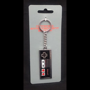 Nintendo NES Controller Keychain Metal Keyring – Nerdimports